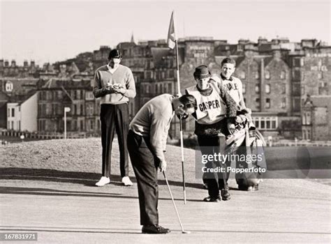 Billy Casper Of The United States Putting During The Alcan Golfer Of