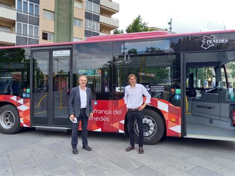 El bus urbà de Vilafranca tindrà 3 vehicles híbrids i servei a demanda