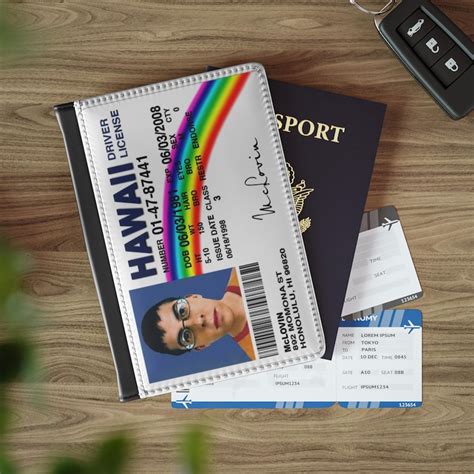 Mclovin Passport Cover Superbad Design Eco Friendly Travel Accessory