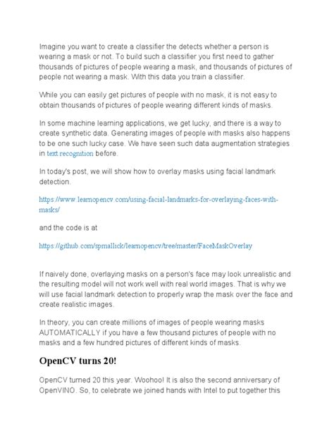 Imagine You Want To Create A Classifier The Detects Whether A Person Is Wearing A Mask Or Not