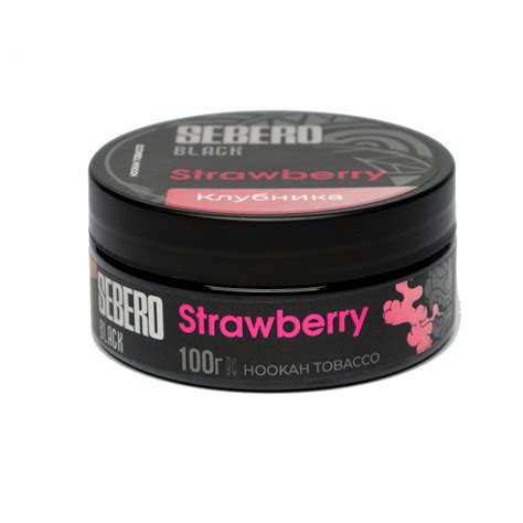 Sebero Black 100 Gr Strawberry Tobacco 11 00