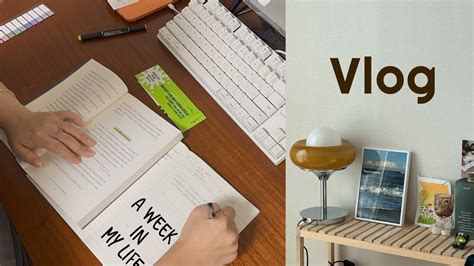 Vlog 직장인 브이로그 책 읽고 필사하고 일기 쓰는 개발자 브이로그 포스터 주문 제작 Ga 공부 다능인 Youtube
