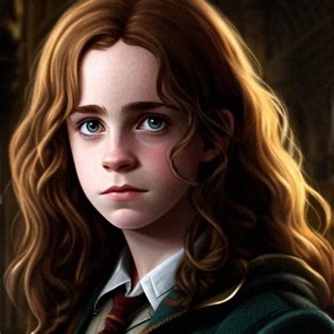 Hermione Granger At Hogwarts Grown Up Free Ai Art Generator