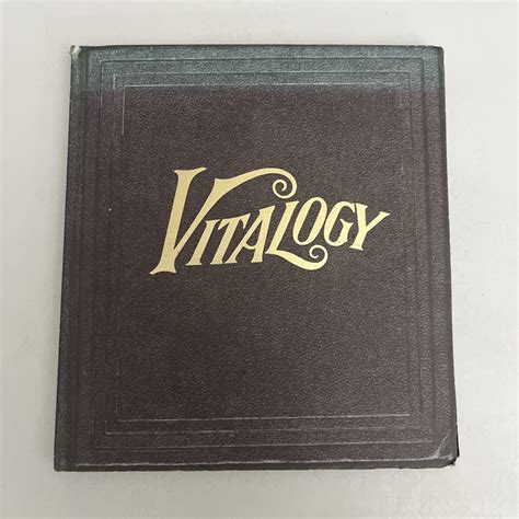Pearl Jam Vitalogy Cd 1994 Album Digipak Epc 477861 2 Retro Unit