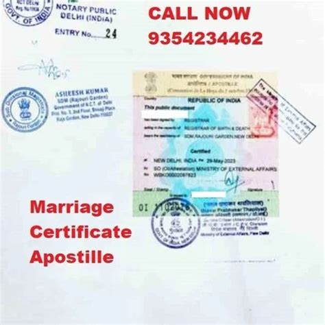 Marriage Certificate Attestation Services At ₹ 1500certificate In New