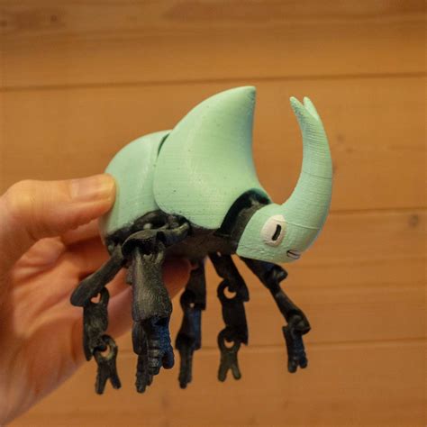 Free Stl File Articulated Rhino Beetle・3d Printable Design To Download