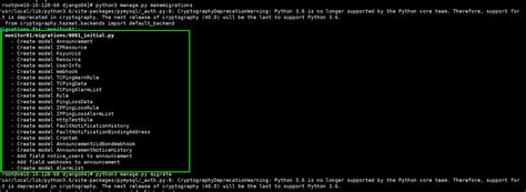 Django 更改了modulespy 数据库模型，但是 Python3 Managepy Makemigrations 提示无更改no