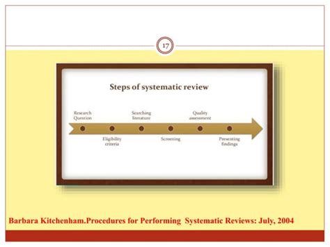 Systematic Reviews And Metanalysis Pptx
