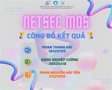 NetSec Mos 2023 Công bố giải thưởng