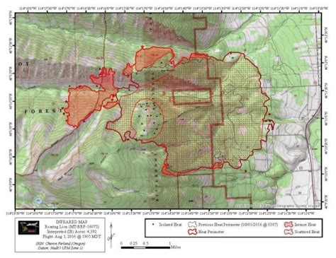 Roaring Lion Fire Now 4400 Acres Aug 2 Update Map