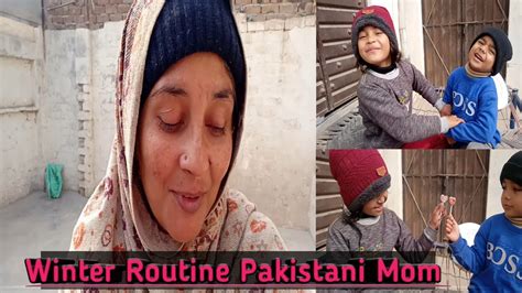 Winter Routine Pakistani Mom Zoya Or Shazil Ki Howi Laraisadia