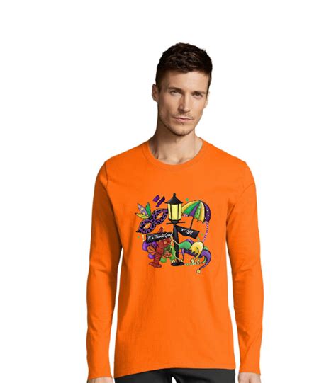 Camiseta Manga Larga Hombre Mardi Gras