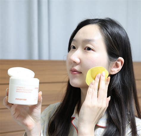 이니스프리 비타c 7일 톤업 세럼 And 비타c 패드 일주일 써본 후기 올리브영 추천템 네이버 블로그