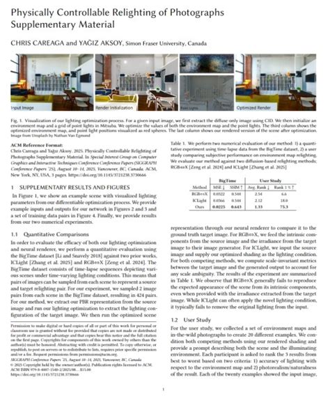 Intrinsic Image Decomposition Via Ordinal Shading Yağız Aksoy