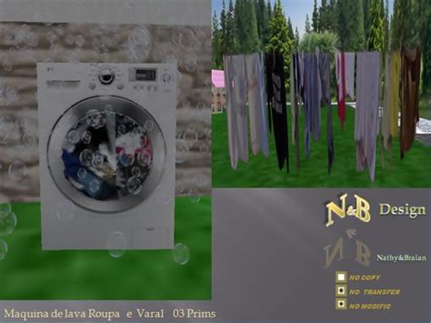 Second Life Marketplace Maquina De Lava Roupa