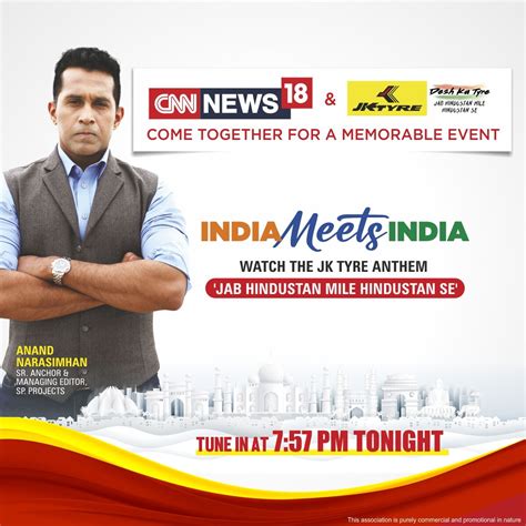 Cnn News18 On Linkedin Cnn News18 And Jk Tyre Partner To Celebrate The