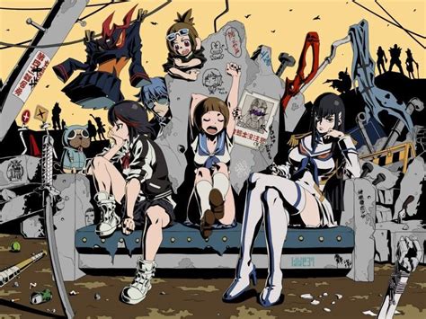 Kill La Kill X Gurren Lagann Fan Art Anime Amino