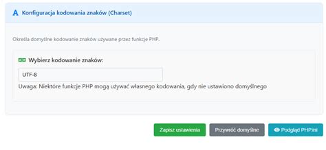 Jak zmienić wersję PHP na serwerze