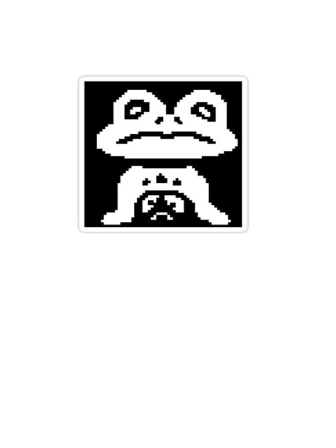 Froggit Undertale By Crzymonk Redbubble