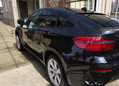 рестайлинговые фонари BMW BLACK LINE — BMW X6 (E71/E72), 3 л, 2008 года ...