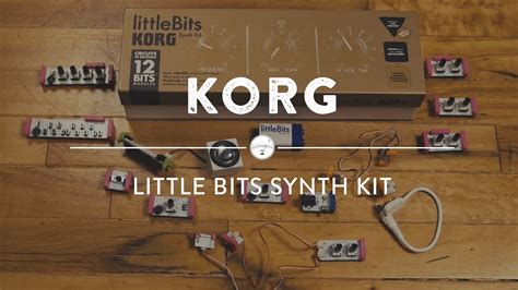 Korg Little Bits Synth Kit Reverb Demo Video Youtube