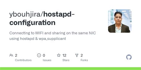 Github Ybouhjirahostapd Configuration Connecting To Wifi And Sharing On The Same Nic Using