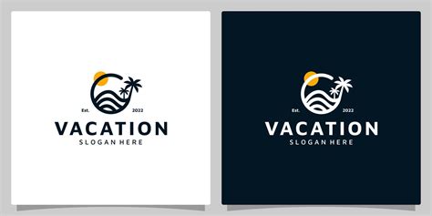 Vacation Icon Logo 179 800 Vacation Logo Stock Illustrations