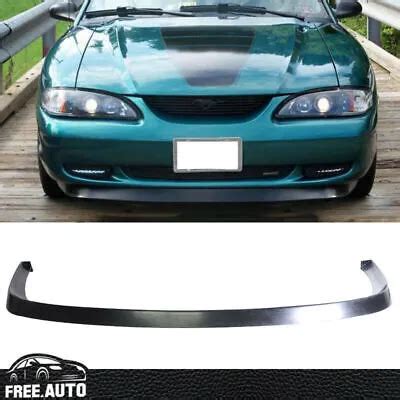 Fit For 94 98 Ford Mustang Chin Pu Front Bumper Lip V6 Zzi Indicado En