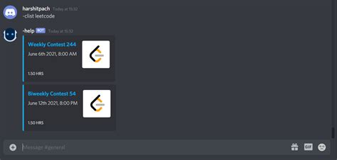Github Lakshya1501discord Bot