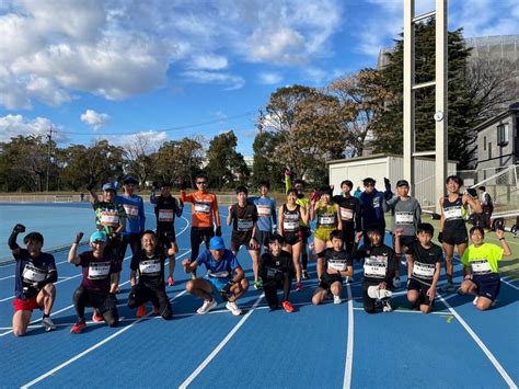 23年1月5日ランフェスin豊橋 on Twitter 3000mC組