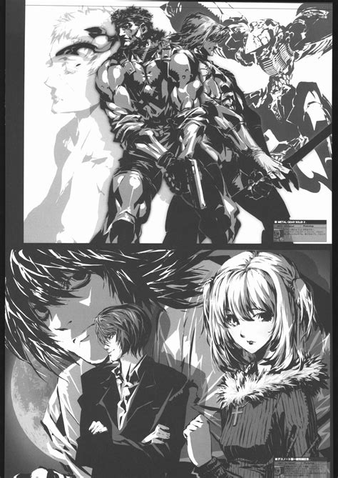 死亡笔记 官方画师 小畑健 画集 哔哩哔哩
