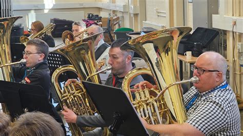 Gavin And Stacey Stars Dad Joins Musicians Meeting For Raf Massed