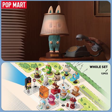 POP MART Os Monstros Série Quase Escondida Caixa Misteriosa Por Kasing