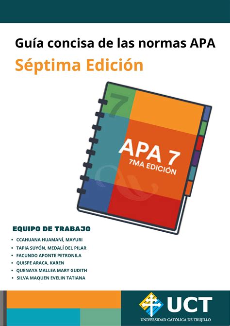Normas Apa Guia Septima Edicion Formato Gratis Images