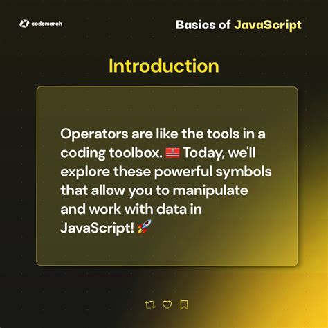 javascript operators part 1 thread from codemarch codemarch rattibha