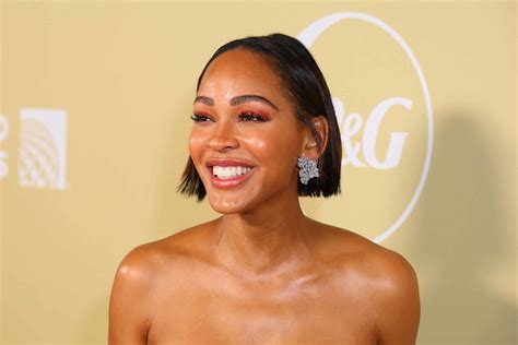 Meagan Good Stuns Social Media In A Sexy Strapless Dress Shows Off