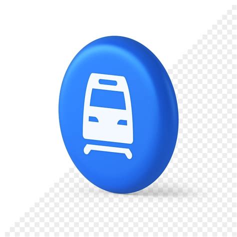 Premium Psd Train Railway Subway Locomotive Button Rail Passenger