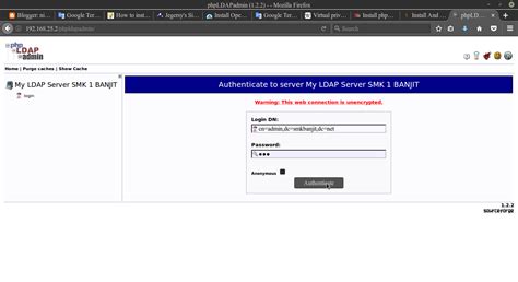 How To Install Phpldapadmin On Debian Server 8 6 Nia BLC TELKOM