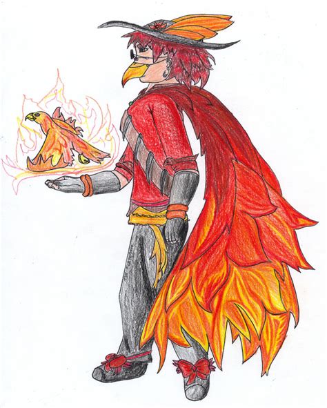 The Fire Cloak S Wearer By Redfeathereagle On Deviantart