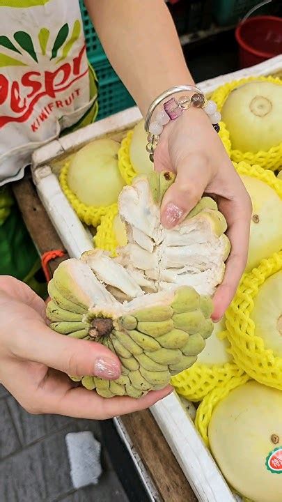 대만 가시면 꼭 드세요 부처님 머리를 닮은 과일 석과 Youtube