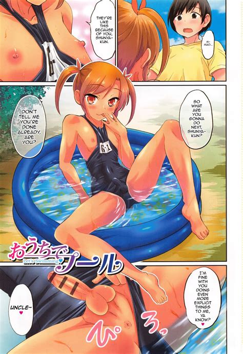 Hanamaki Kaeru Ouchi De Pool Lets Swimming♥ Otokonoko Friends