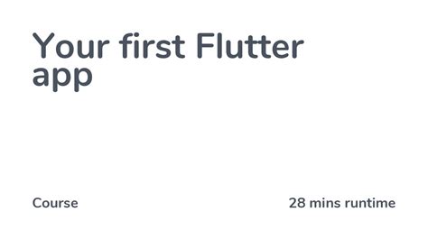 CodeCourse Your First Flutter App SoftArchive