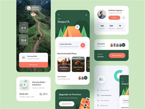 Camping App Design Ui Elements Artofit