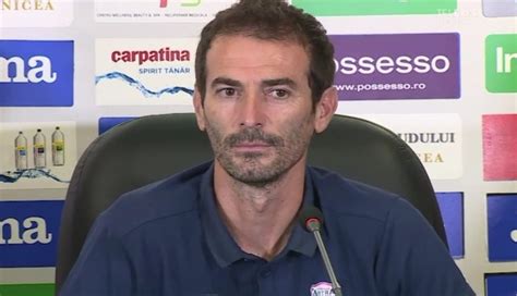 FC Hermannstadt a anunţat că antrenorul Marius Măldărăşanu va deplasa
