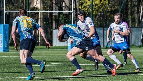 Ekstraliga rugby zwycięstwa Orkanu Sochaczew i Ogniwa Sopot Sport
