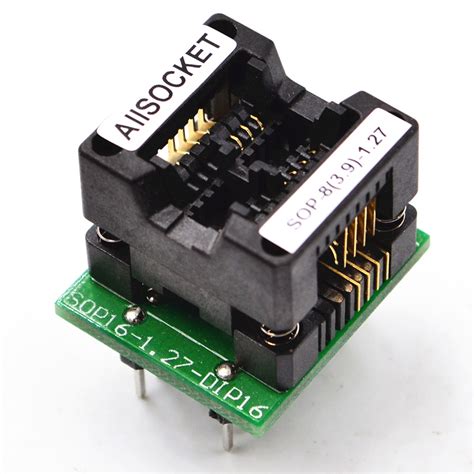 Allsocket Com Sop8 Soic8 So8 Socket Ots8 16 1 27 03 Socket Sop8 3 9 1