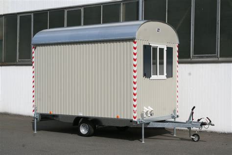 WEIRO Bauwagen RASANT Typ BME C S SOLO ohne Einrichtung AzO Anhänger