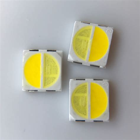 Smd Led Diode 3030 1w Dual Bi Color Of Amber Warm Or Cold White Smd