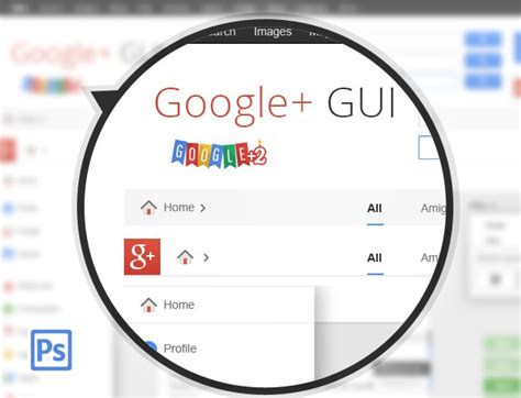 Google Template GUI The Biggest Greatest All Interface Elements Included Bypeople