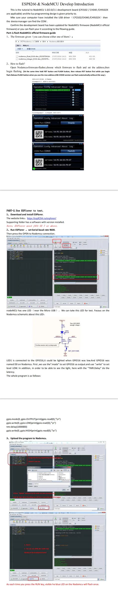 Carte De Développement Sans Fil Esp8266 Test Et Avis